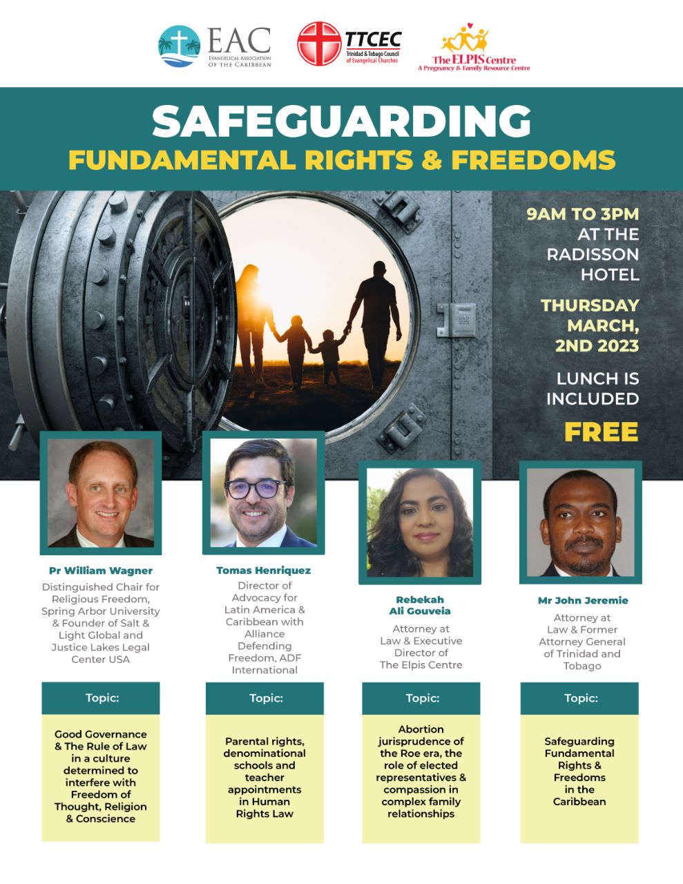 Safeguarding Fundamental Rights and Freedoms Conference 2023 - T&T ...